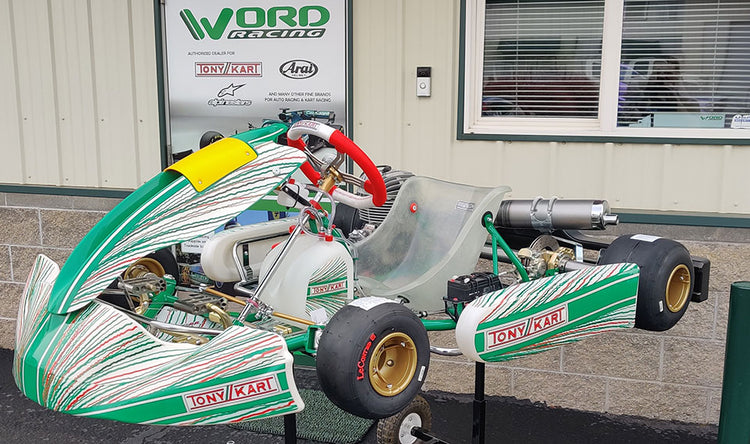 Word Racing kart shop and auto safety gear store