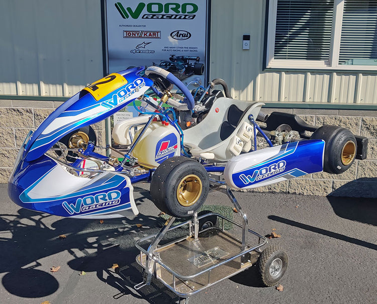 Word Racing kart shop and auto safety gear store