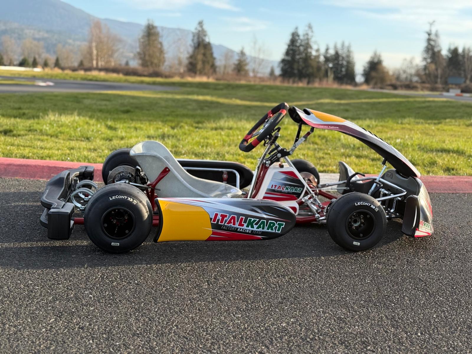 2026 Italkart Rapido V1 AWB (Adjustable Wheel Base) KZ/Shifter Chassis ...